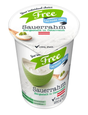 Laktosefrei Sauerrahm 250g | ECO